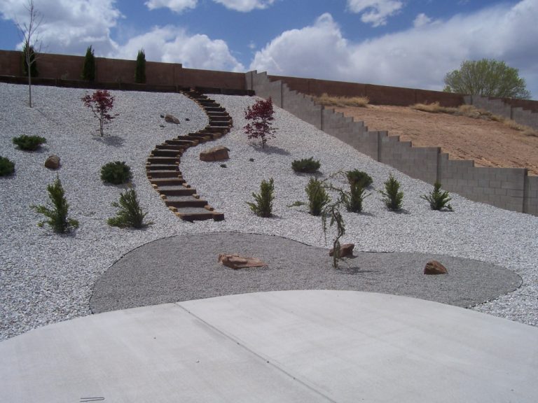 Landscape Gravel Installation in Albuquerque & Rio Rancho